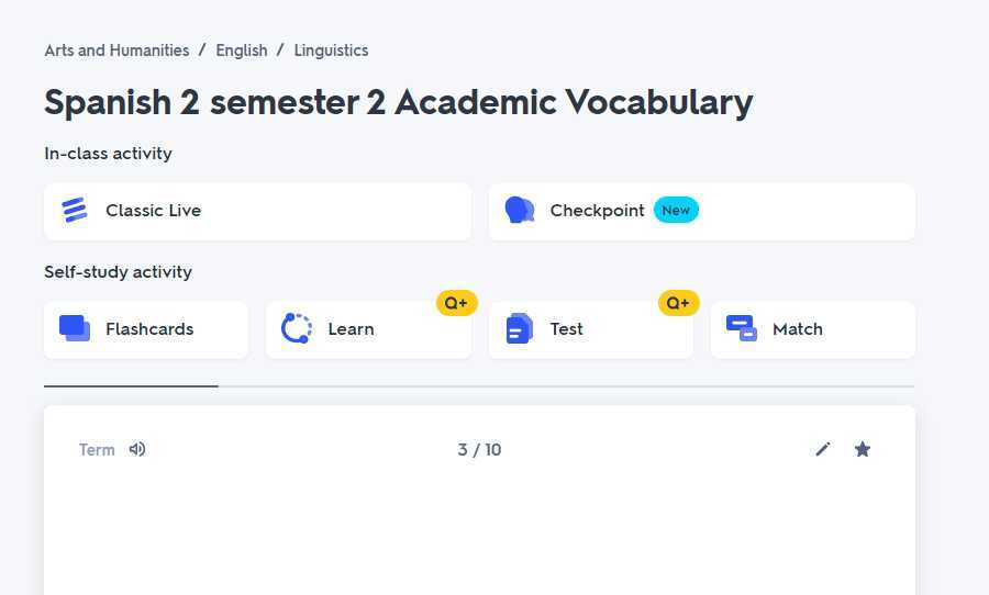 How to practice vocab on quizlet