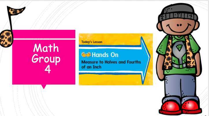 Grade 3 - 12.6 - Measure to Halves and Fourths of and Inch