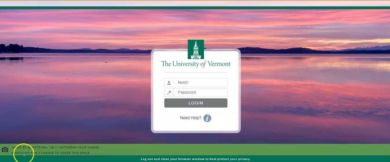 myUVM Tutorial Video Fall 2021