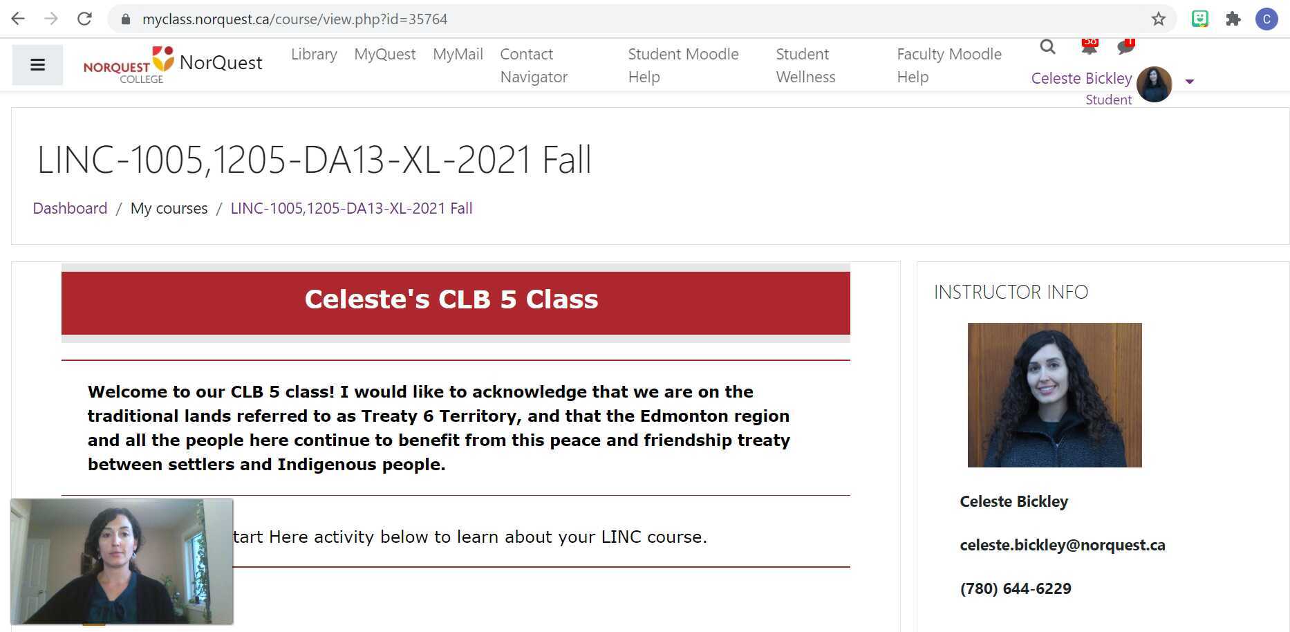 Moodle Overview Fall 2021