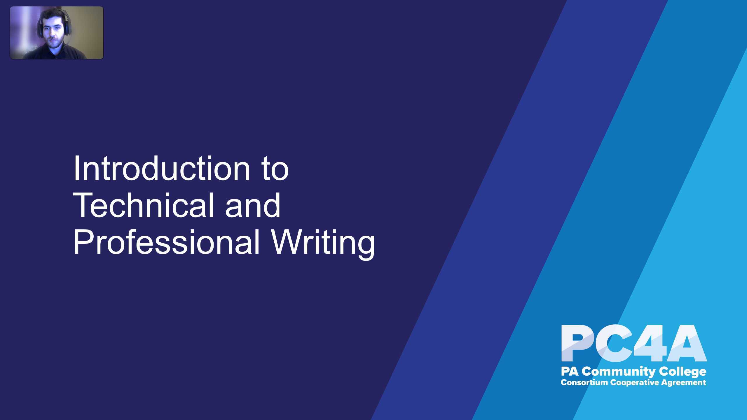 PC4A Introduction to Technical and Professional Writing