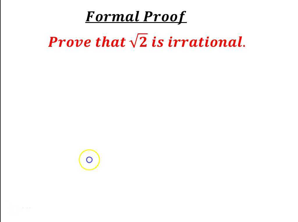 root 2 is irrational proof