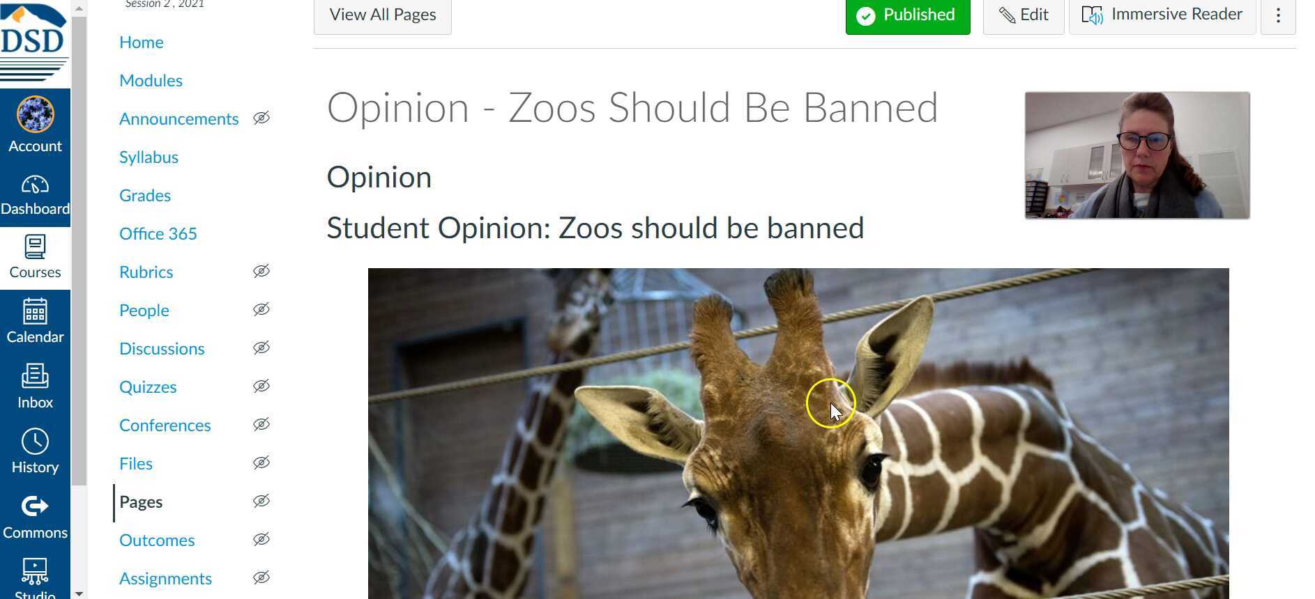 Zoos Should Be Banned - Article and Analysis