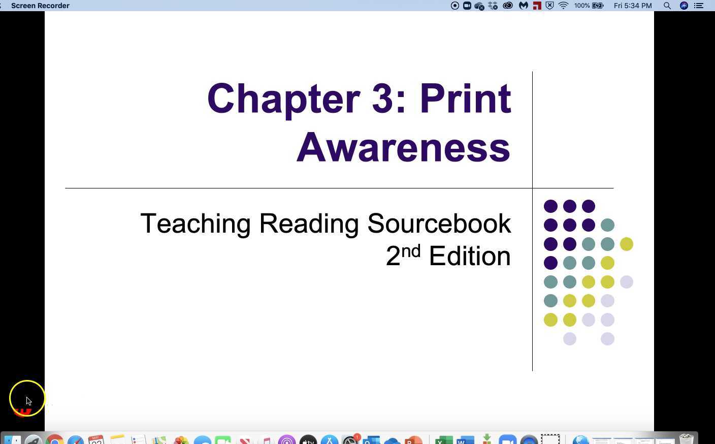 Chapter 3 Print Awareness