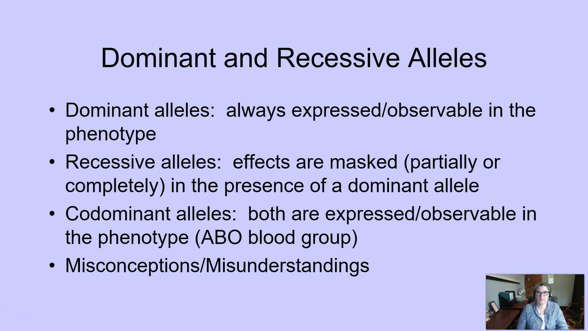 Dominant and Recessive Alleles
