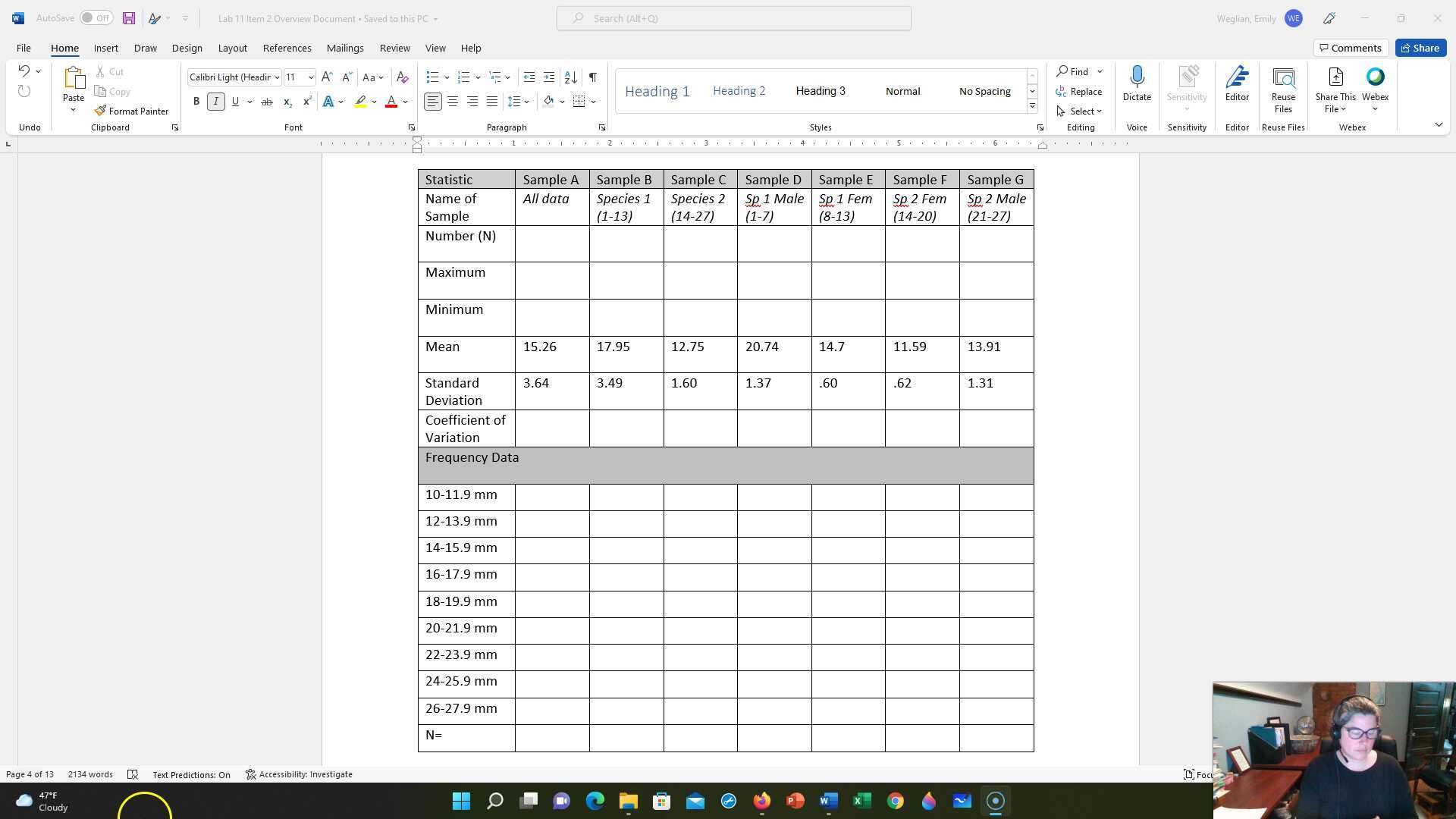 Lab 11 Explanation of Exercises