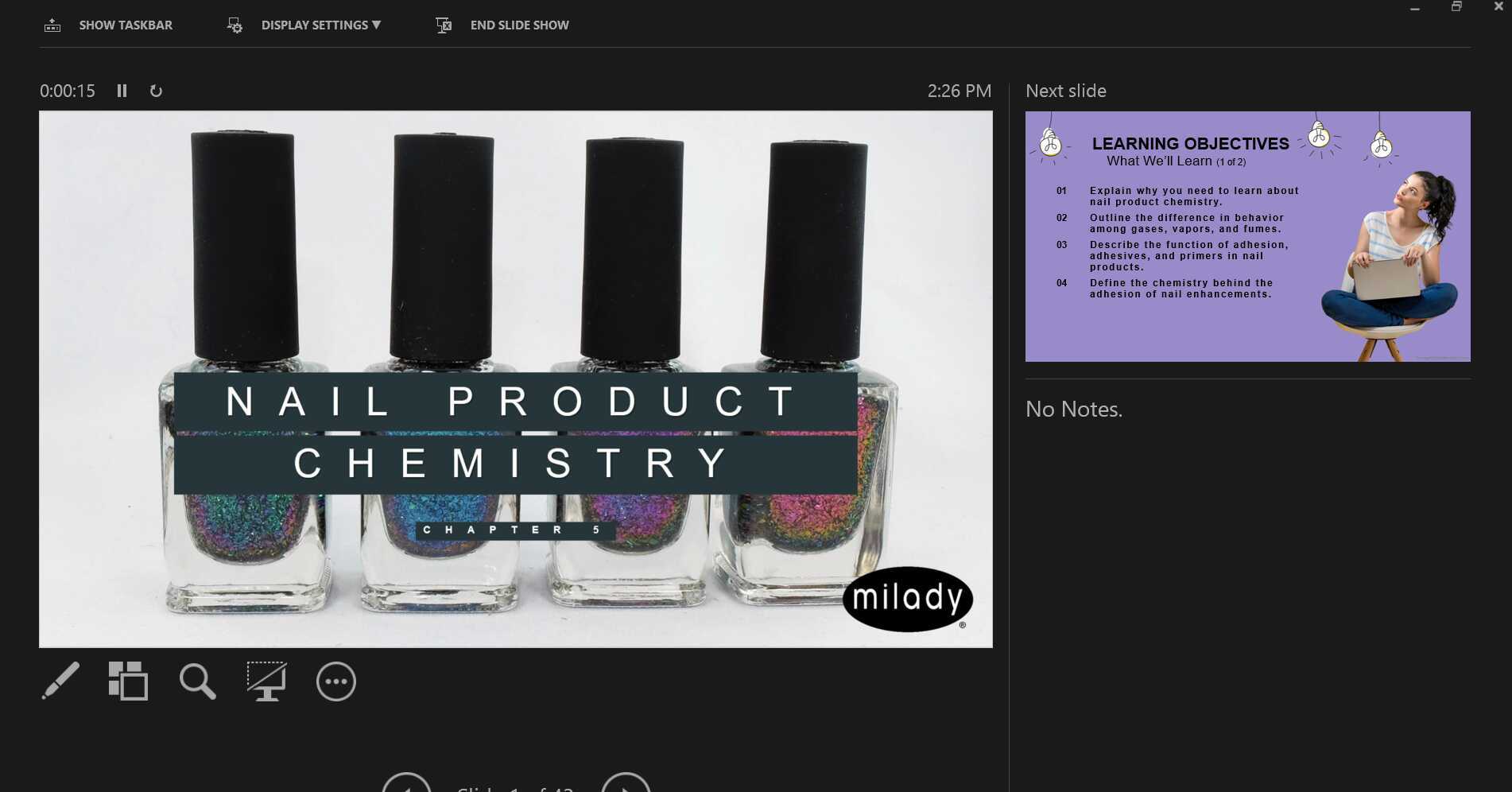 Nail Tech: Product Chemistry