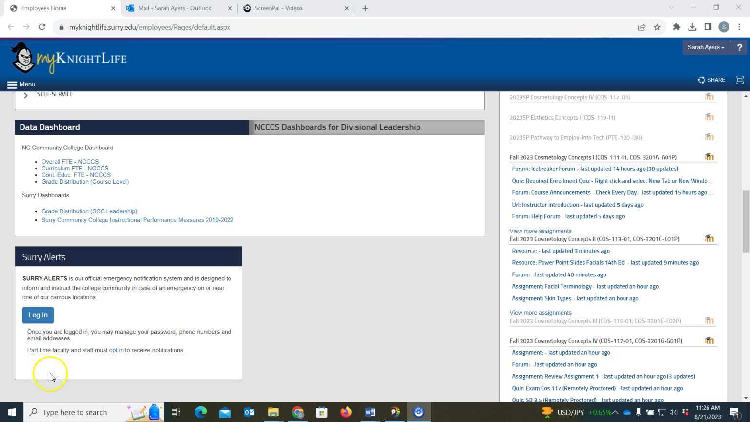 Syllabus Review Cos 111-I1 FA23