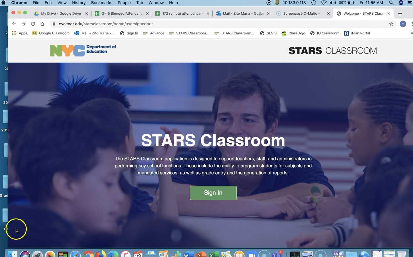 STARS Classroom Students/ Assignments