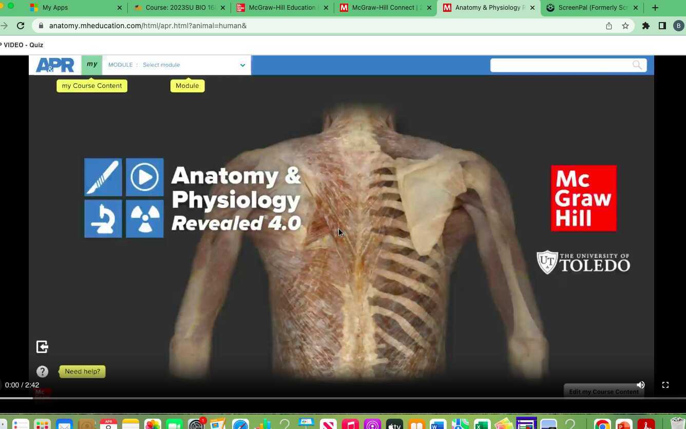 A&P Revealed-QUIZ tutorial