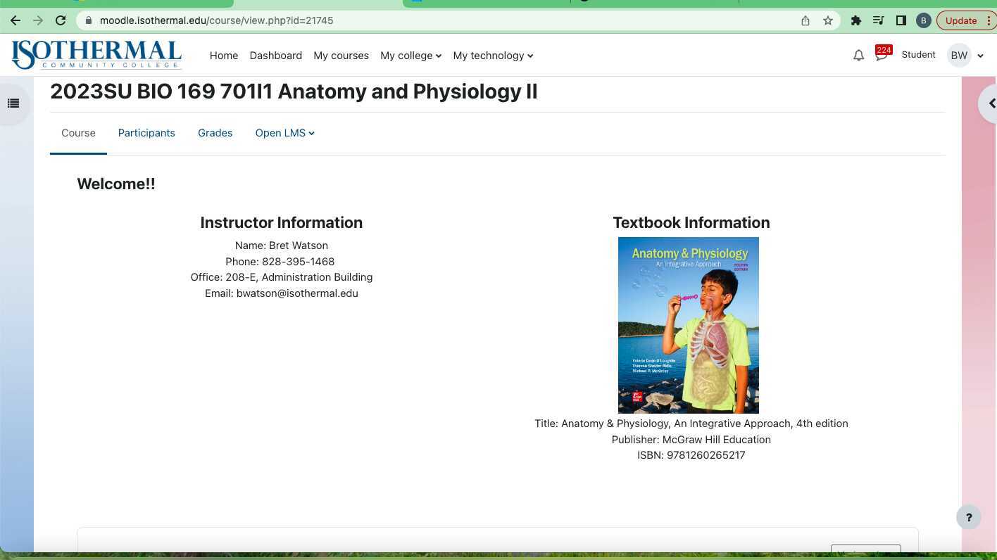 BIO 169. Welcome.summer 2023