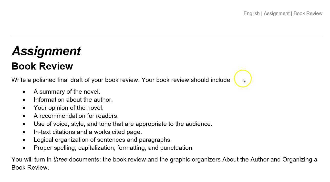 2.16 Book Review Assignment