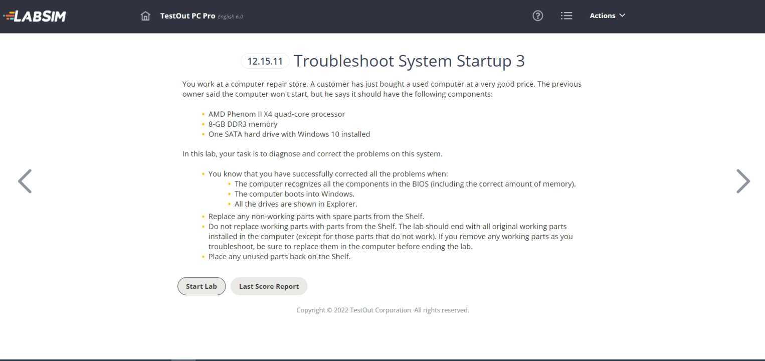 PC Pro Lab 12.15.11 Troubleshoot System Startup 3
