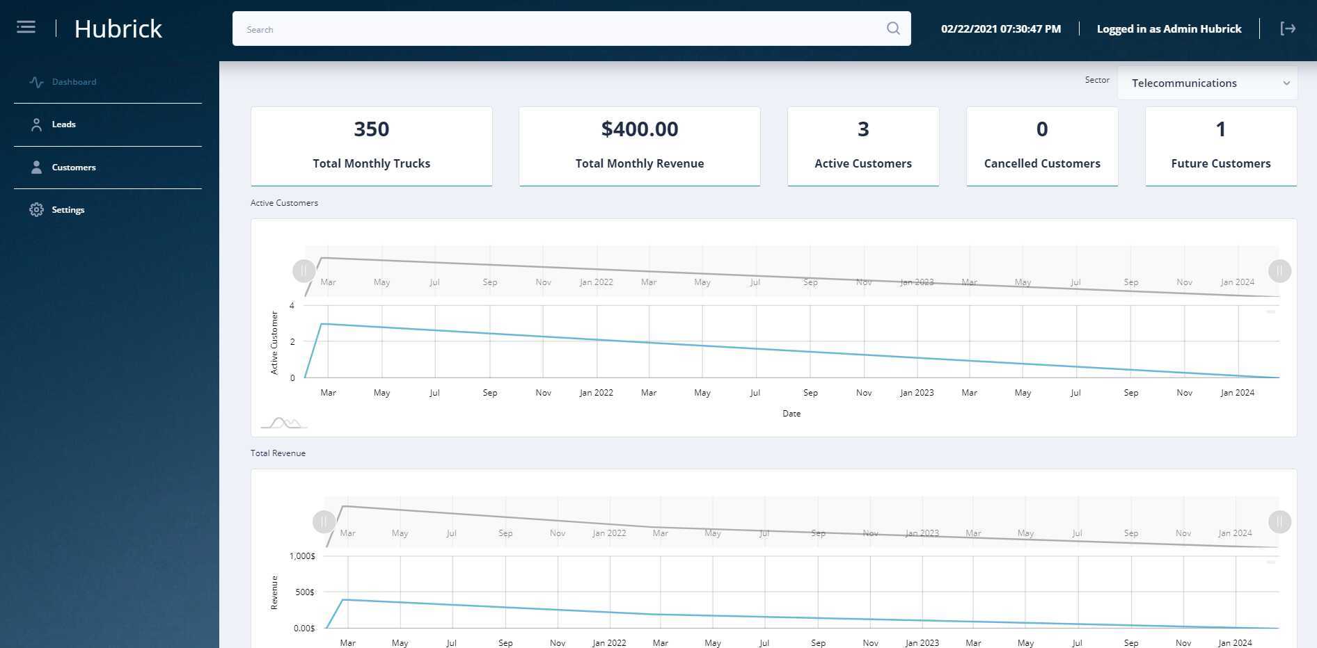 Generic UI and Dashboard changes