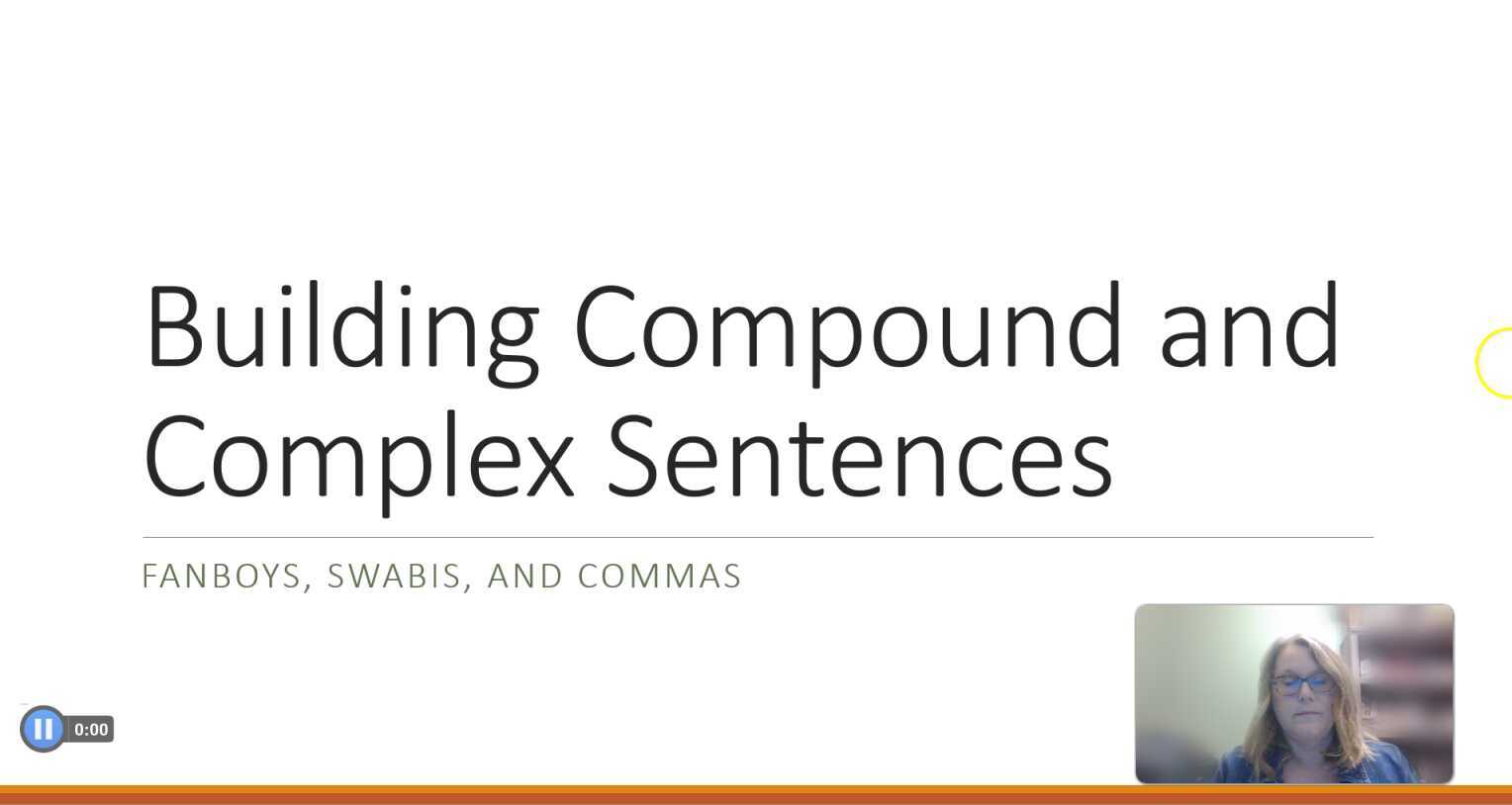Building Compound and Complex Sentences