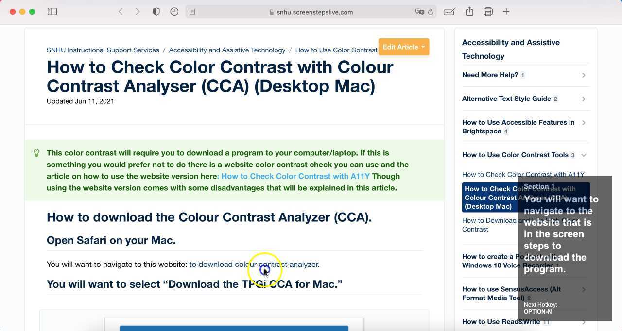 How to Check Color Contrast with Colour Contrast Analyser (CCA ...