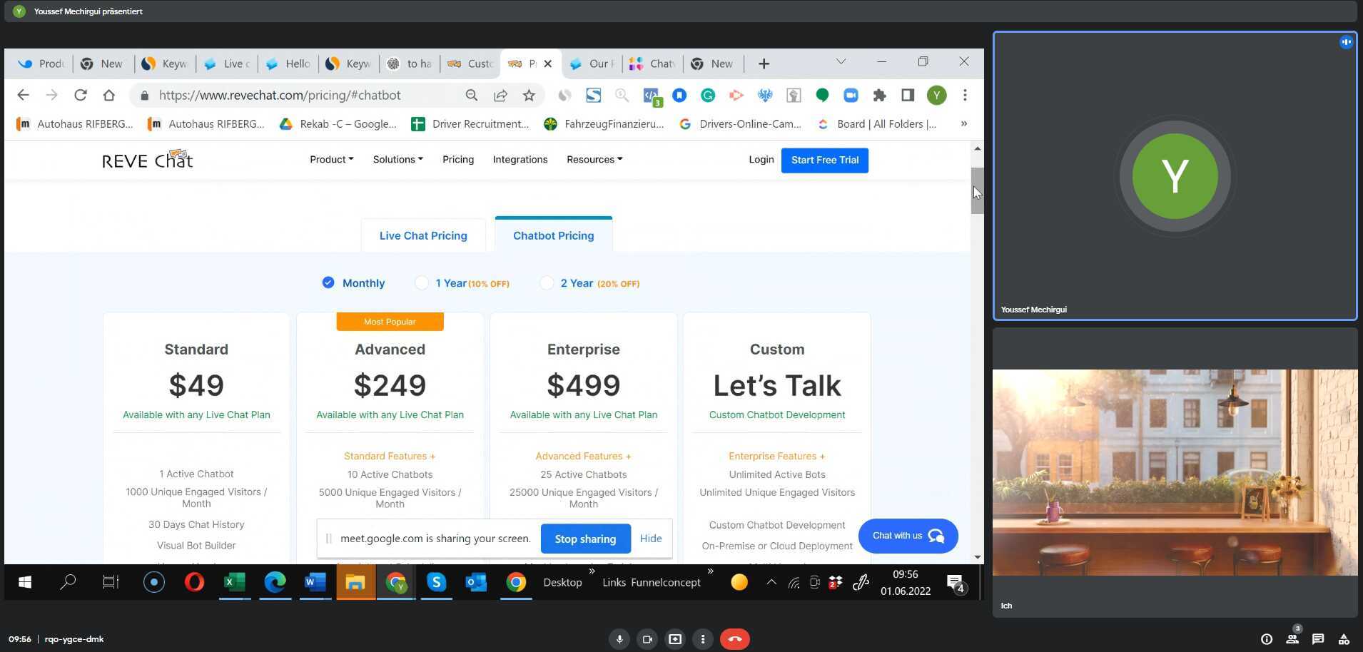 Bot, Reve, Pricing,...