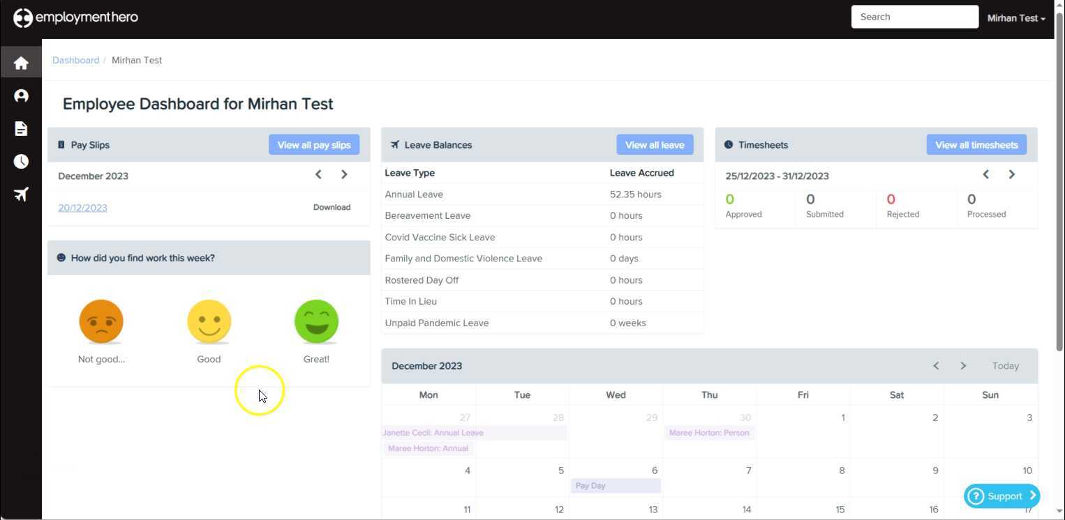 How to file for leave & view Leave Requests - Employee Portal