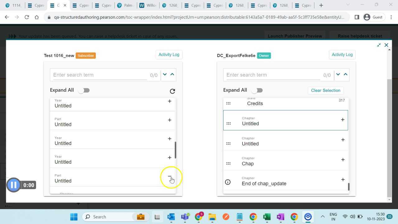Focus moves to first position