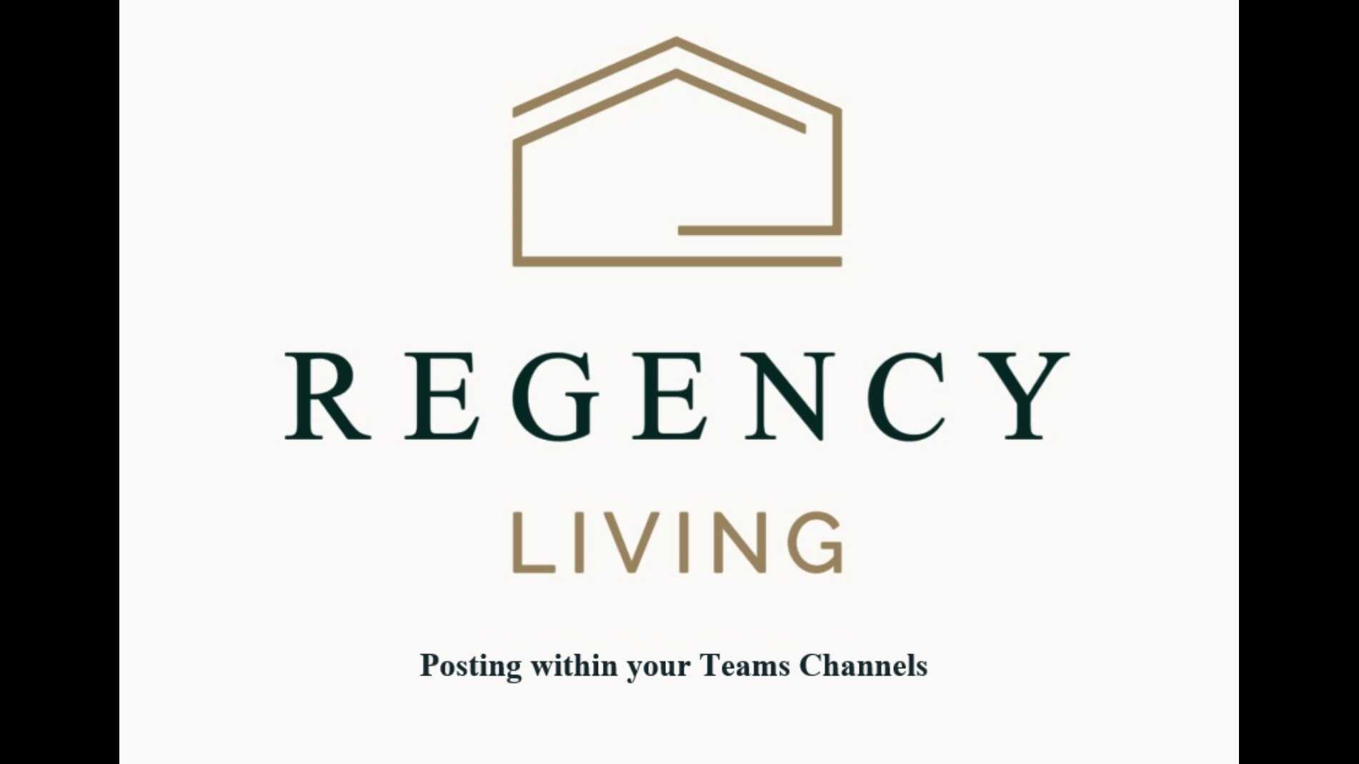 Posting Within your Teams Channels | Regency Living