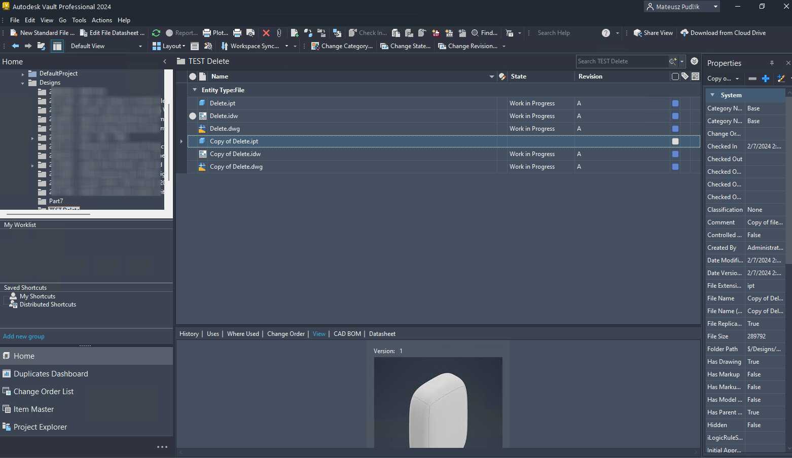 How to configure Vault to assign to IPT files a base category as a ...