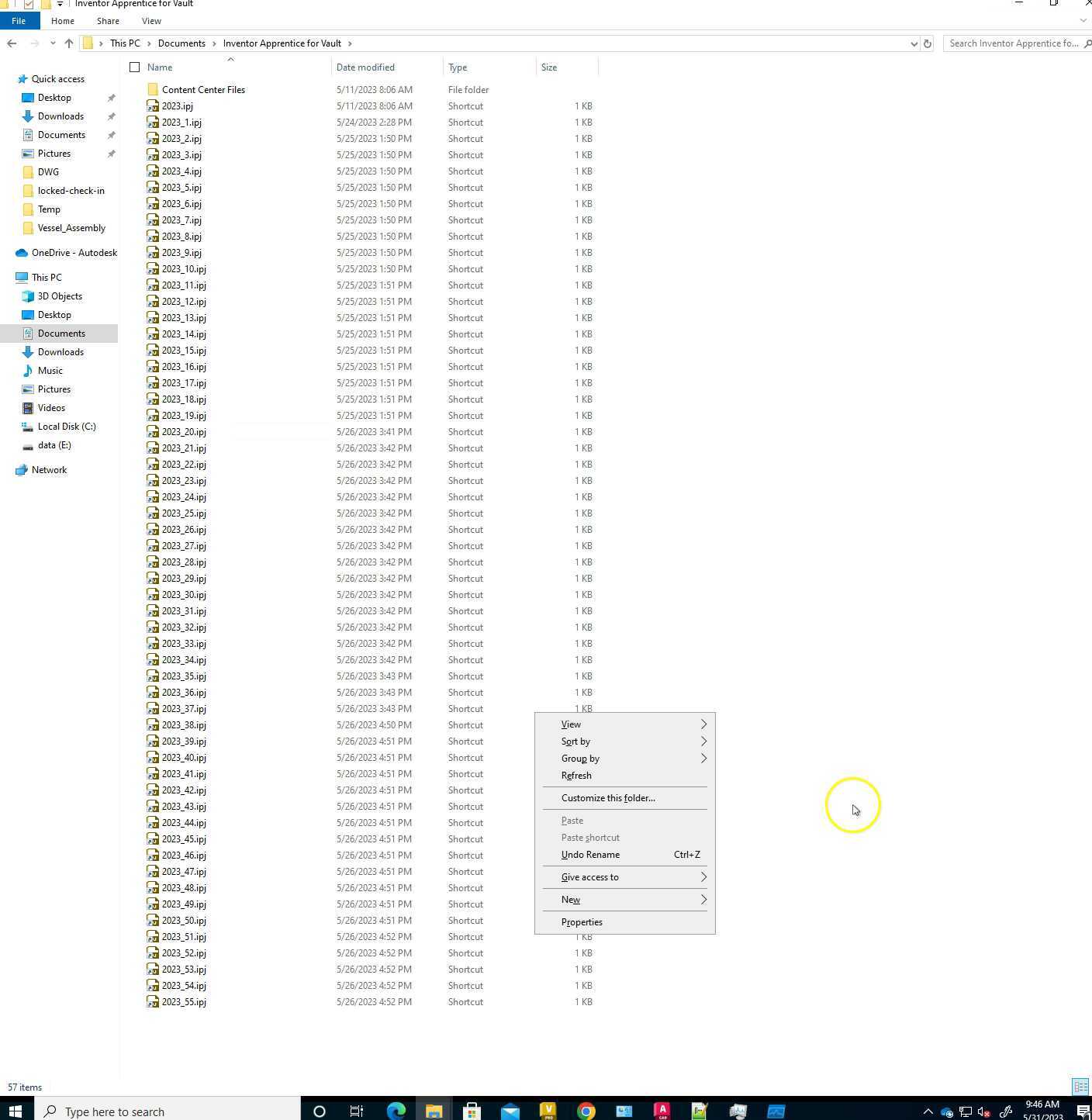 How to make a batch file to delete broken project files with _ in the name