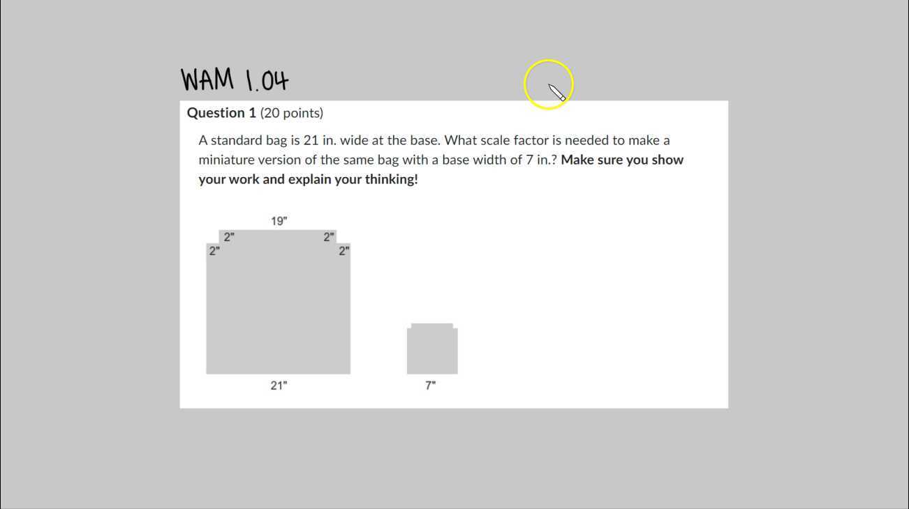WAM 1.04 Solution