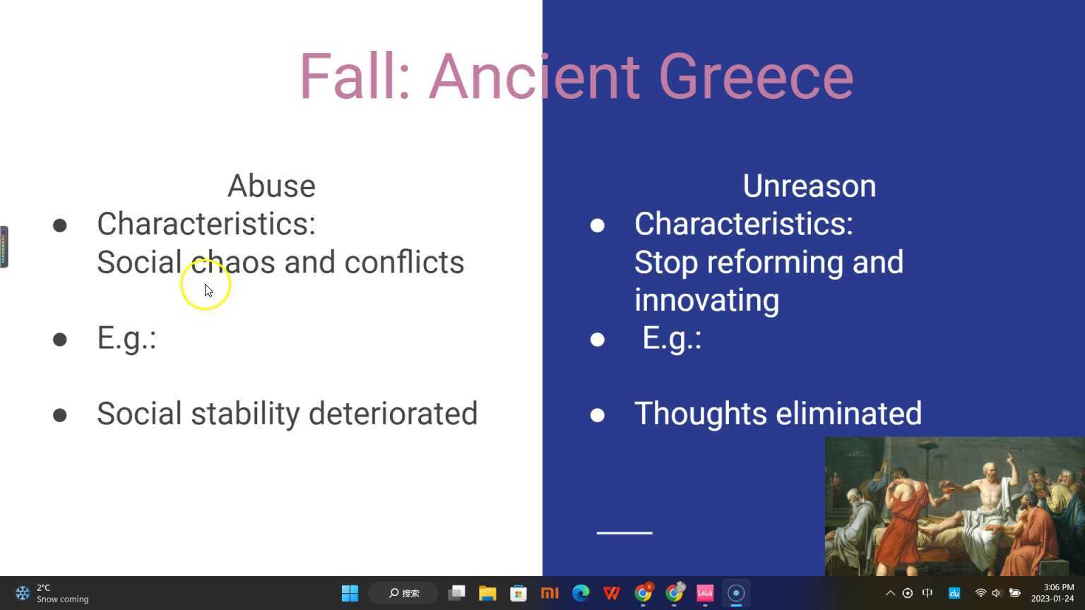 CHW3M History Part 2