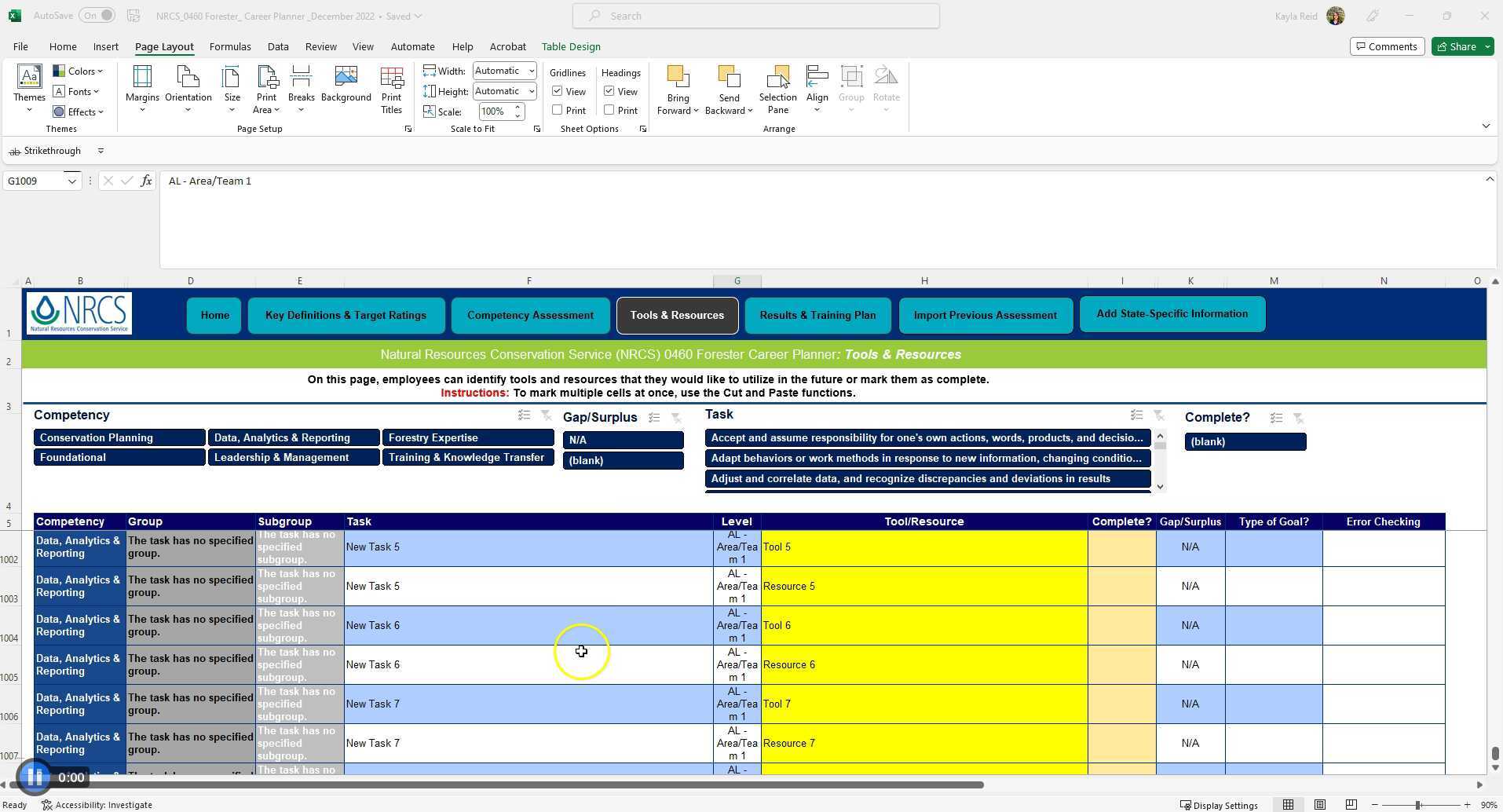 State Locking Planner