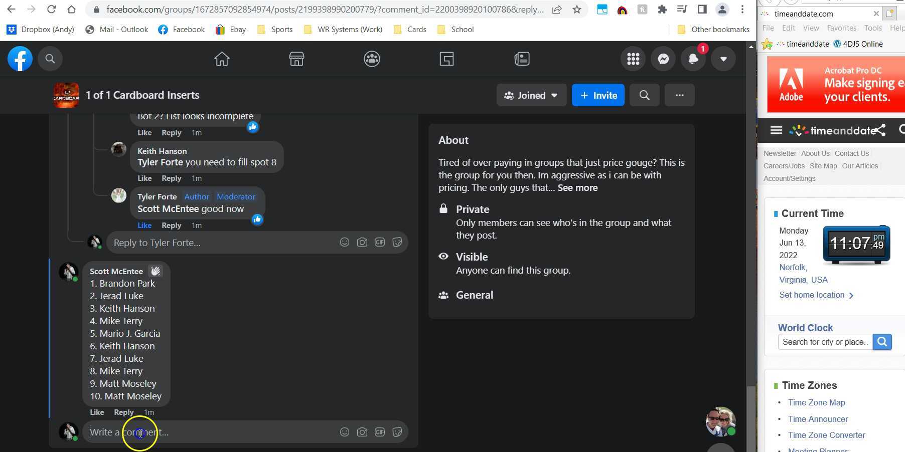 BOT 2 1st - mini free 2-6 safe pay nothing 7-10 pay 10$ each - Tyler