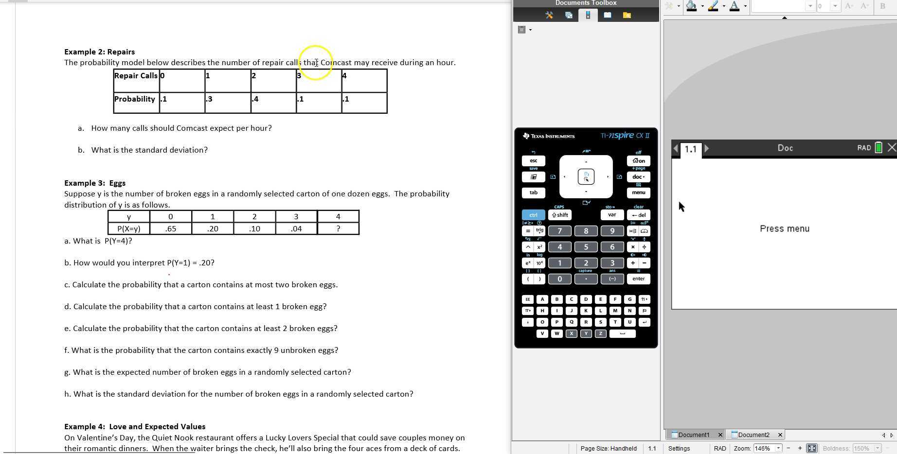 Ch 15 Outline Example 2