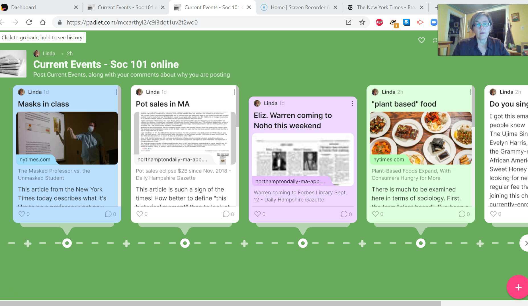 how to use Padlet
