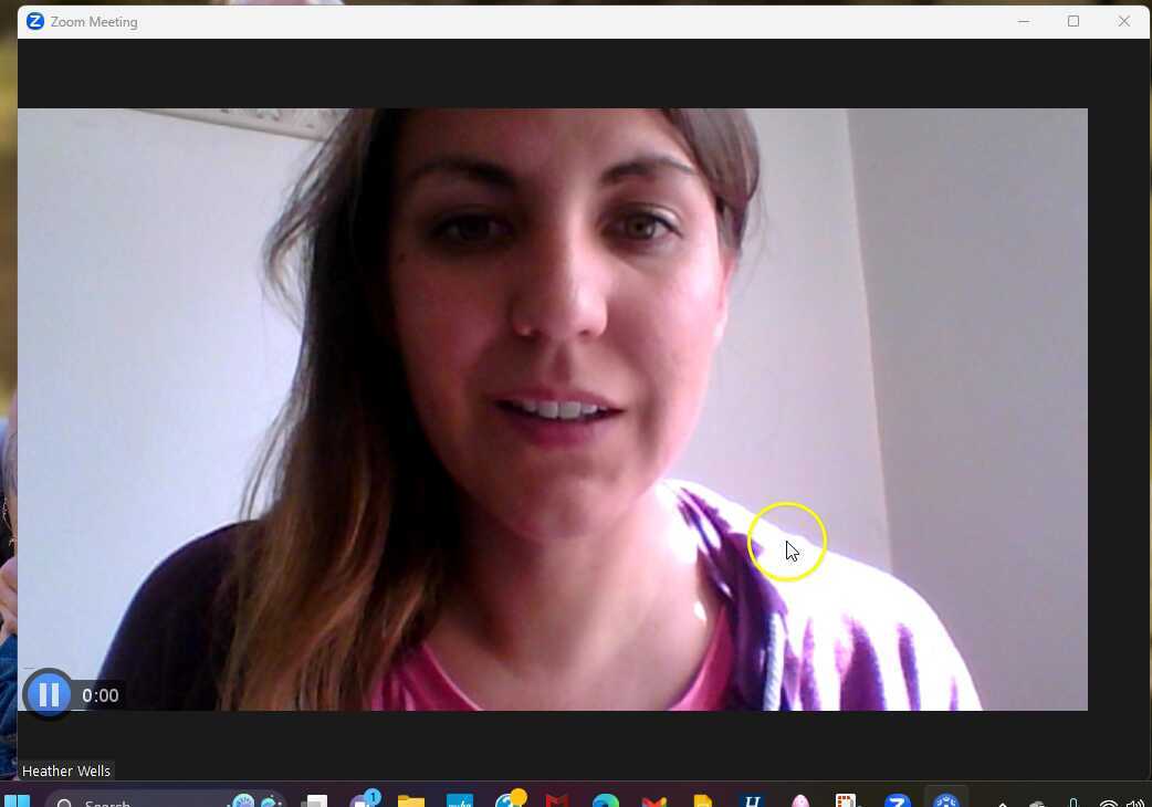Example of Virtual Reading Lesson