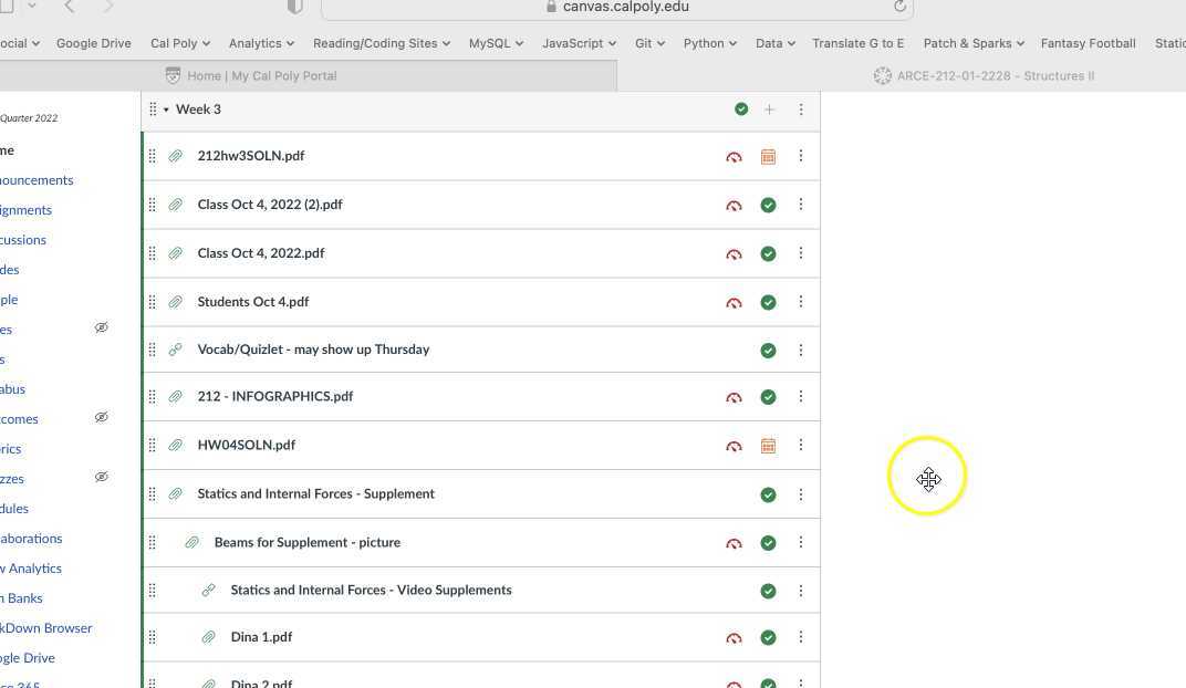 Week 3 -4 review pt 1