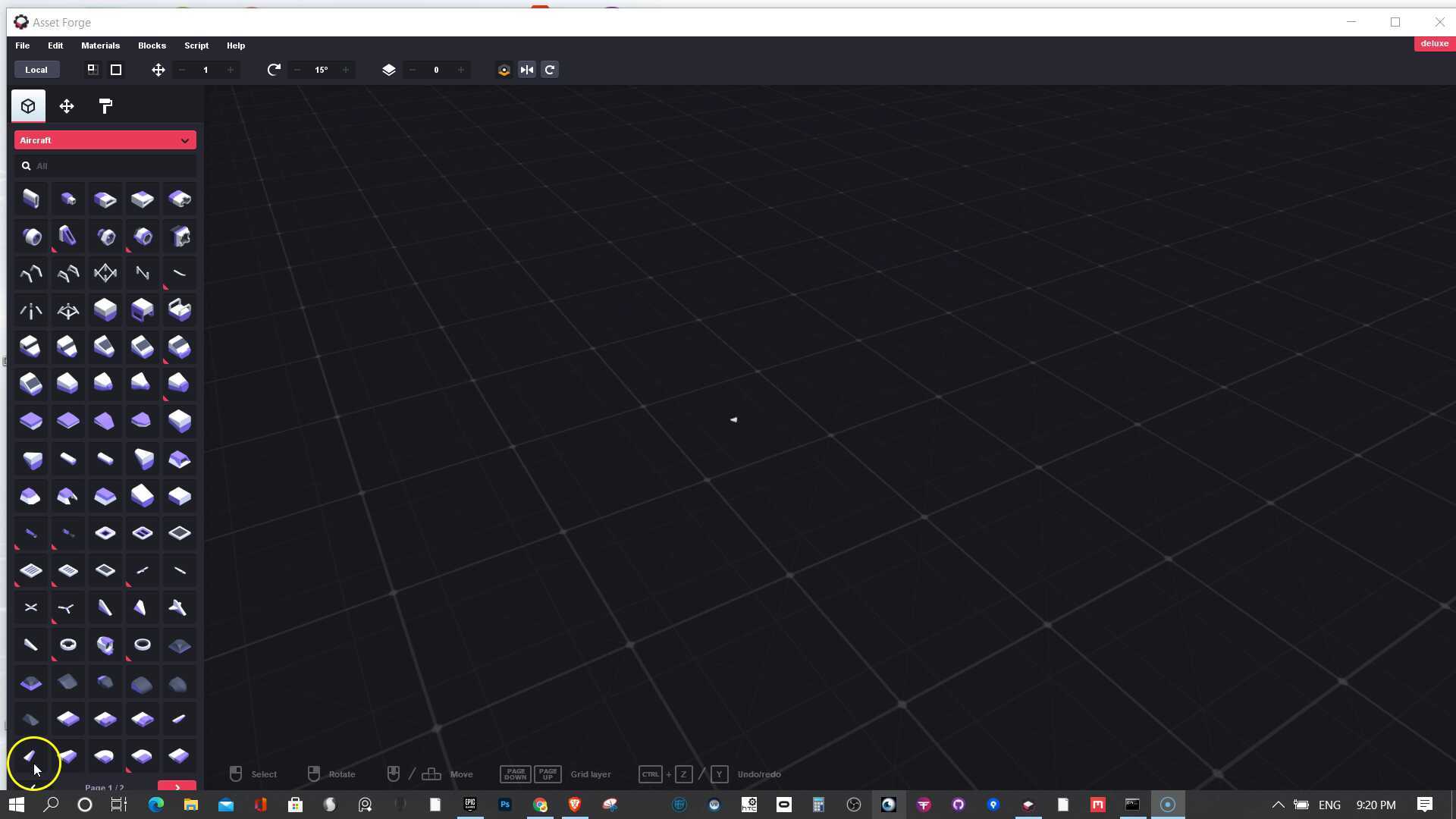 Asset Forge Create Ship