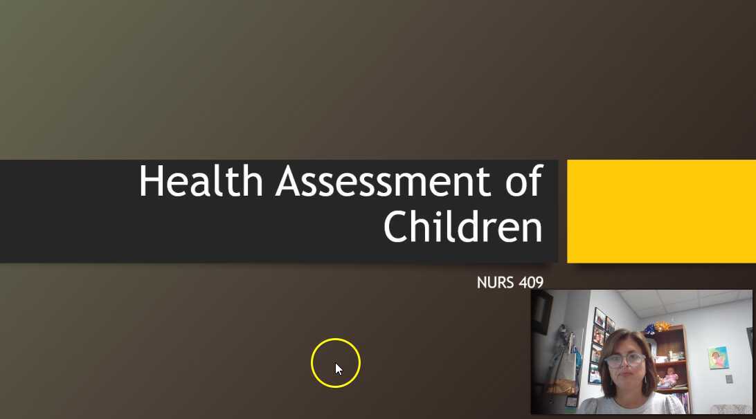 Health Assessment of Children