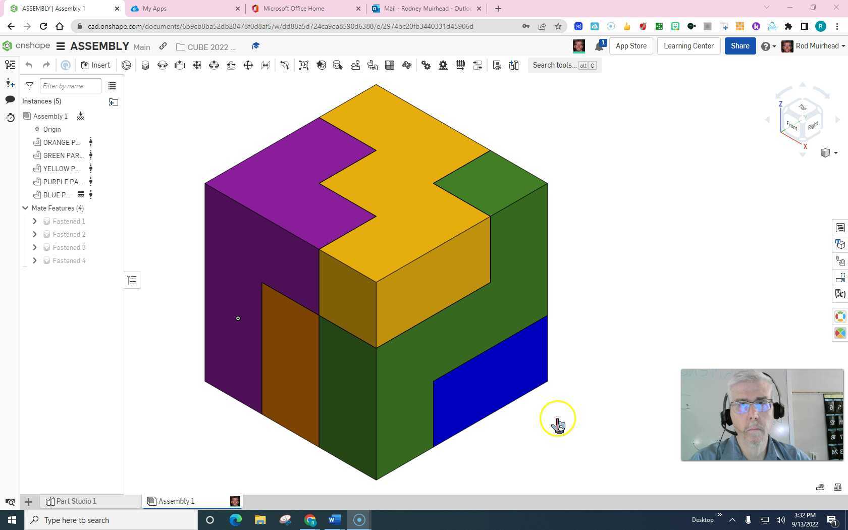 CUBE ASSEMBLY BOM DWT