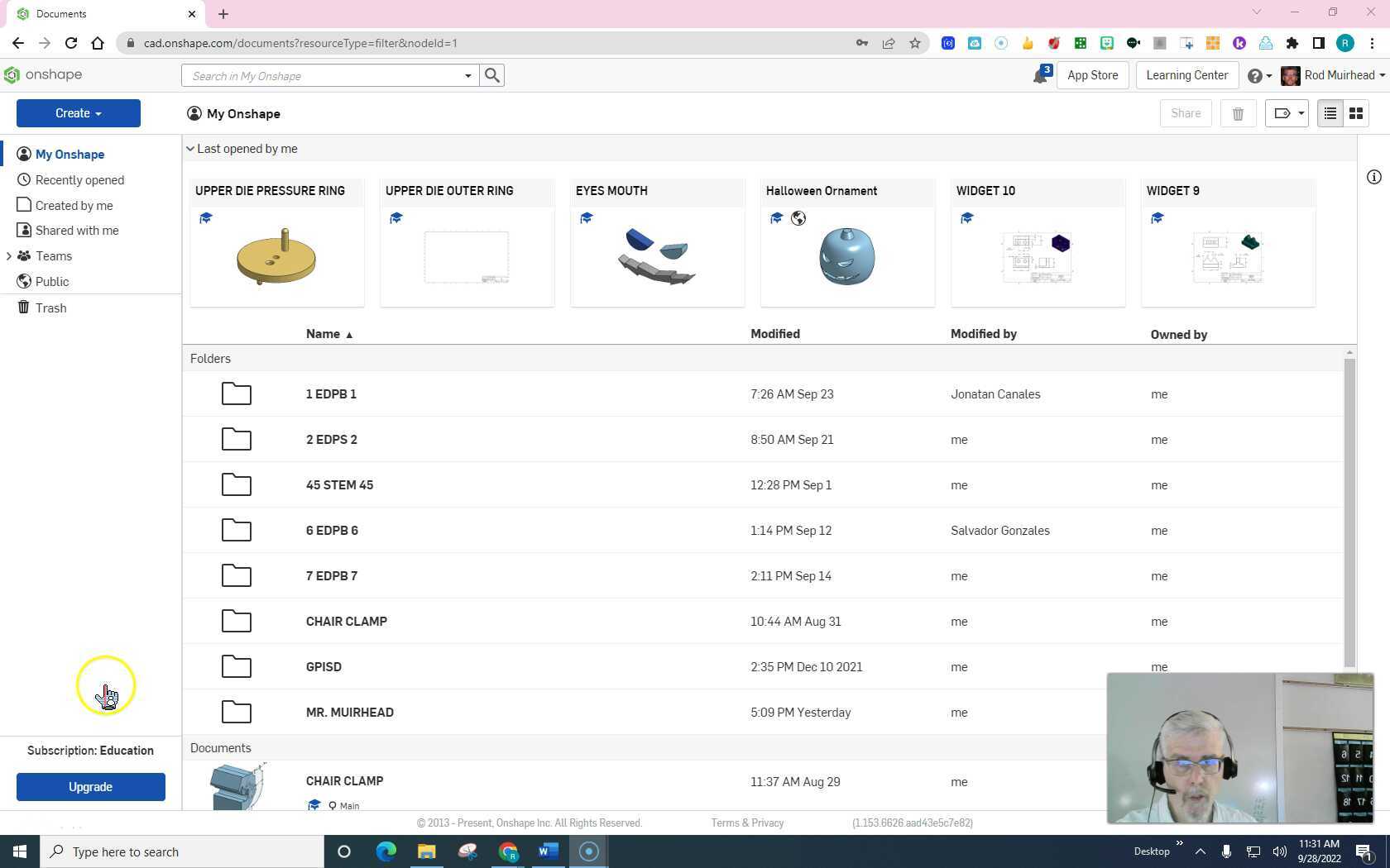 UPPER DIE PRESSURE RING