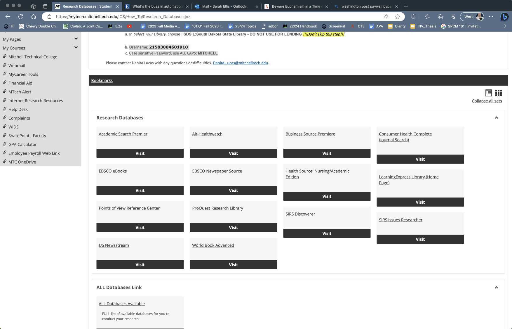 Academic Database Tips