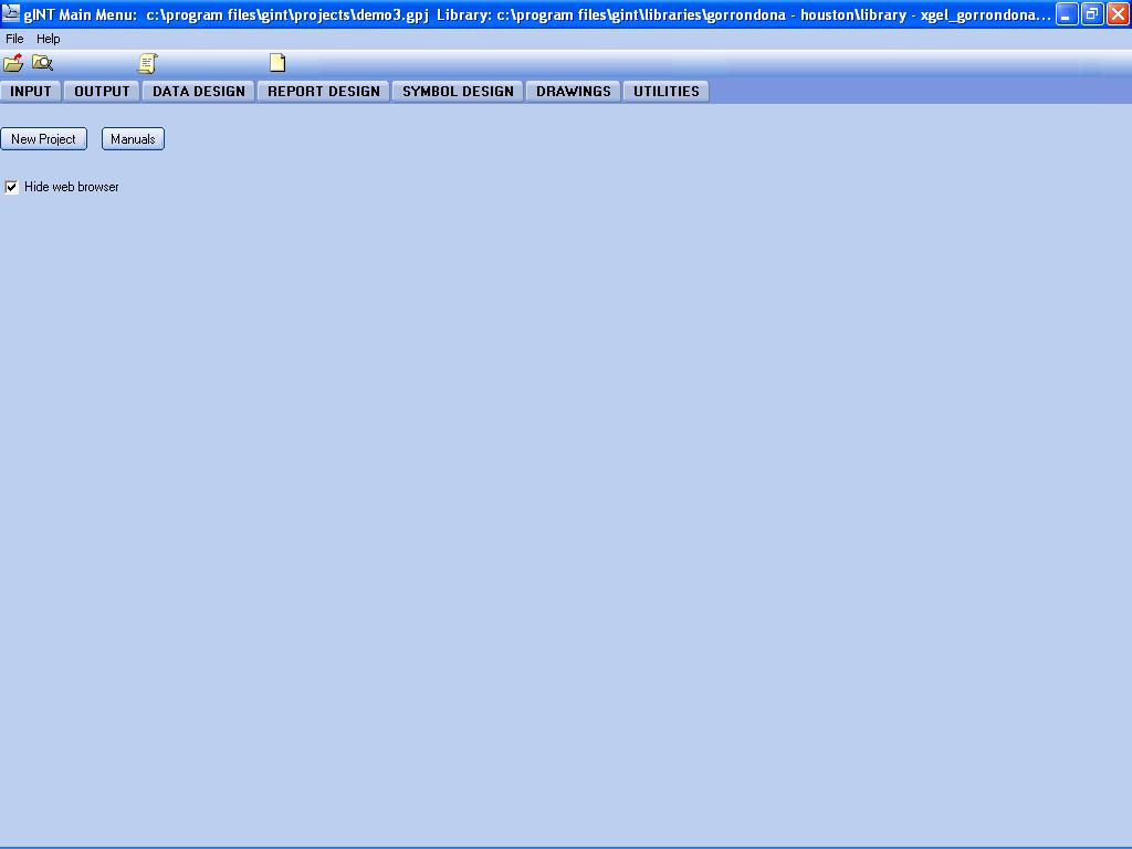 Import xGEL Data into gINT using xGEL Importer