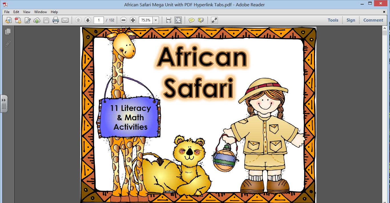 African Safari Unit Preview