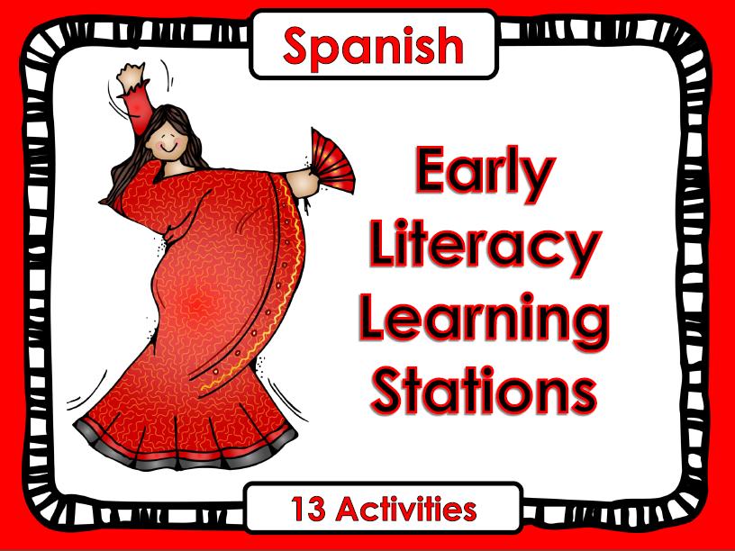 SPANISH: Early Literacy Learning Station Preview