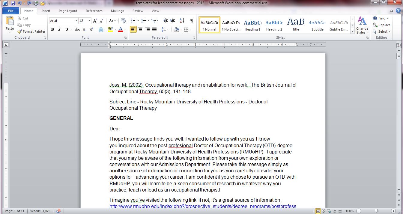 Microsoft WORD (Grammar Tips)
