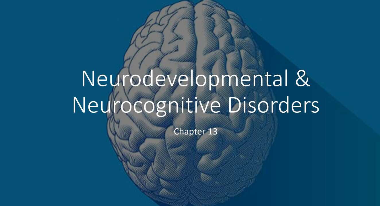 Abnormal Psyc Neurodevelopmental & Neurocognitive Dis