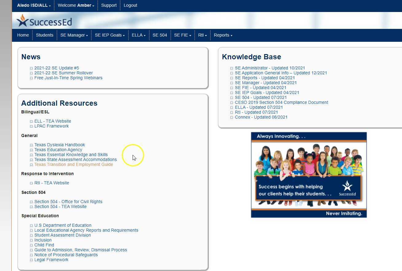 Success-Ed Adding Parent to Student Tab