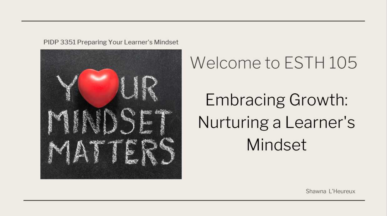 Embracing Growth: Nurturing a Learner's Mindset