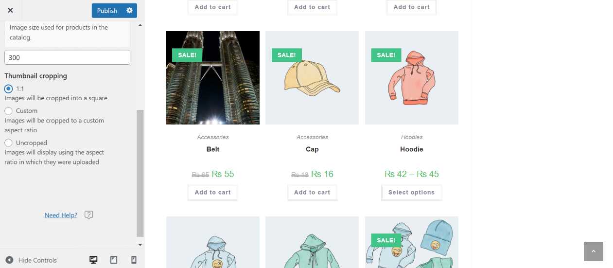 Snip - Customize: Shop My WordPress Site - Google Chrom