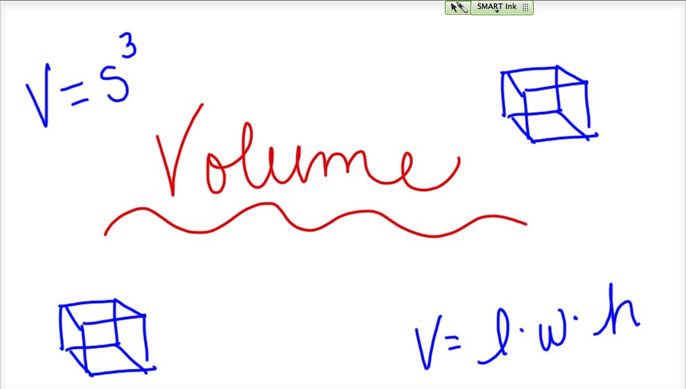Volume Lesson