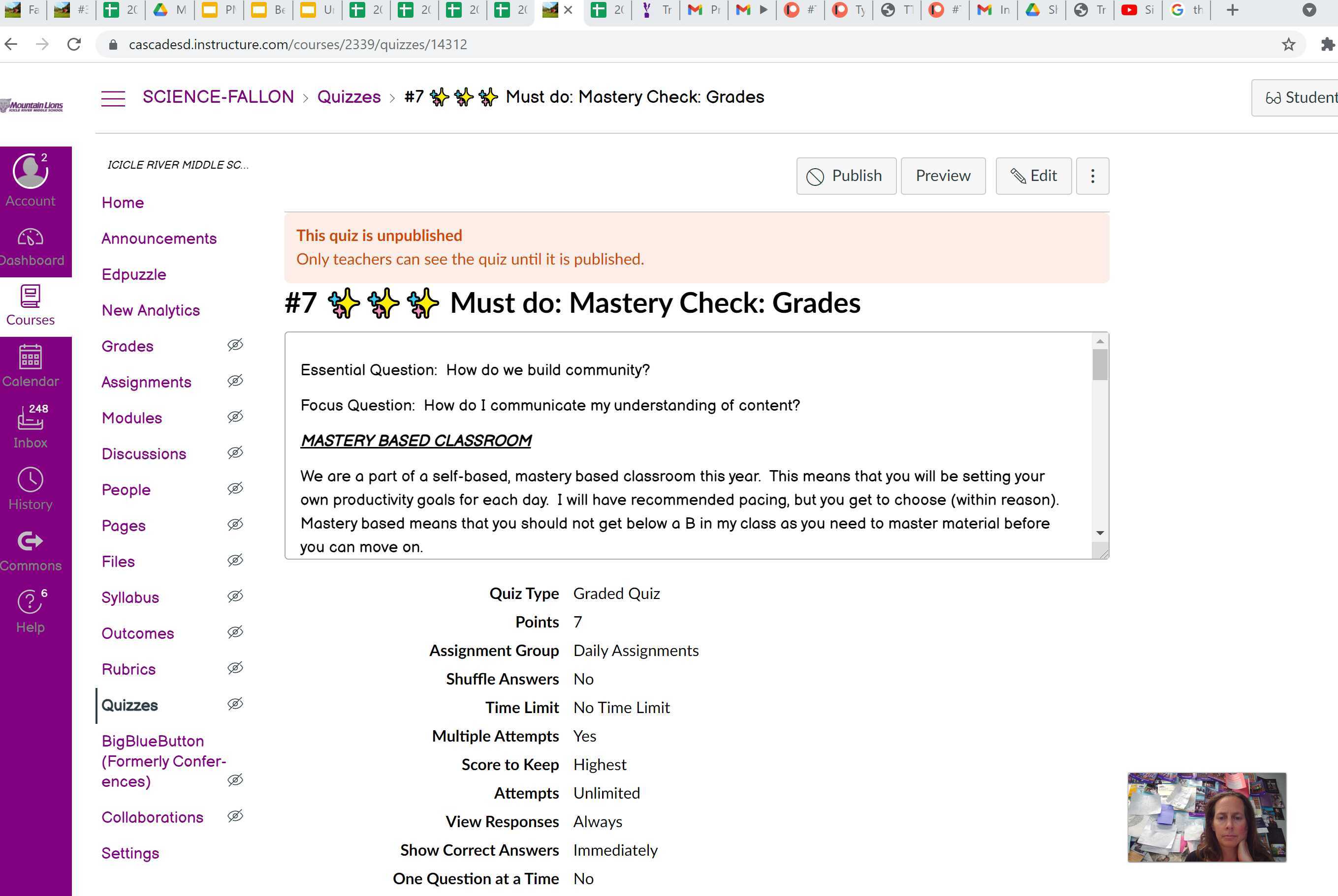 Assignment tracker instructions