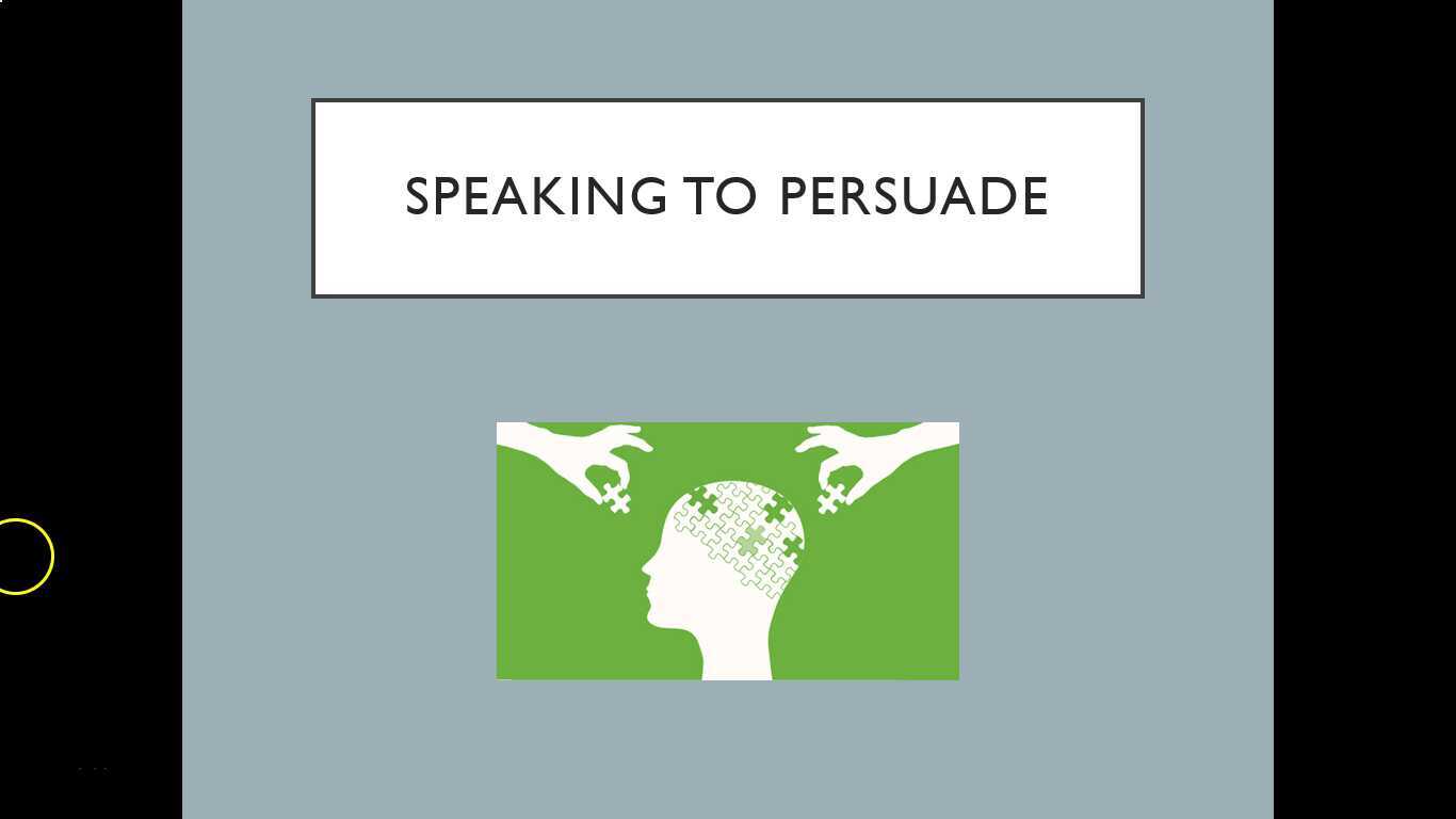 SPCH 1315 PPT Lecture Chapter 16 Part I